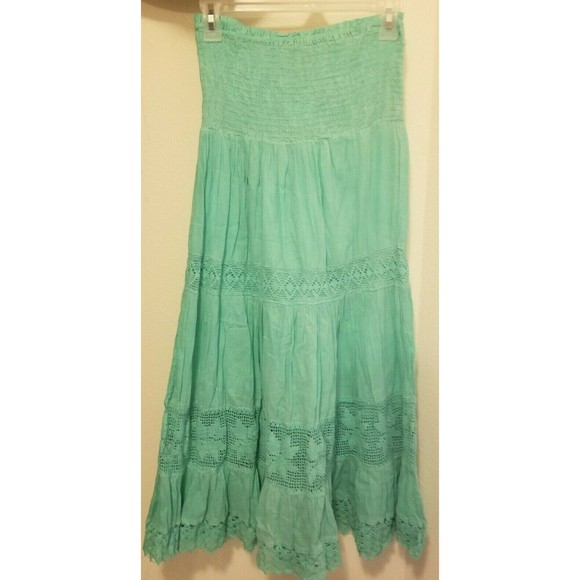 Raviya | Dresses | Nwt Raviya Aqua Cotton Crochet Lace Womens Swim ...